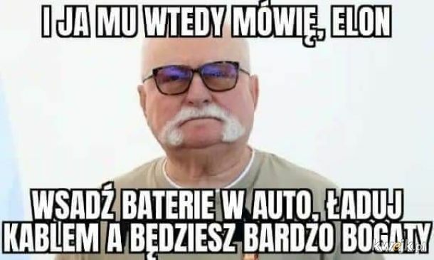 "I ja mu wtedy mówię". Lech elektryk też bywa zabawny [memy]