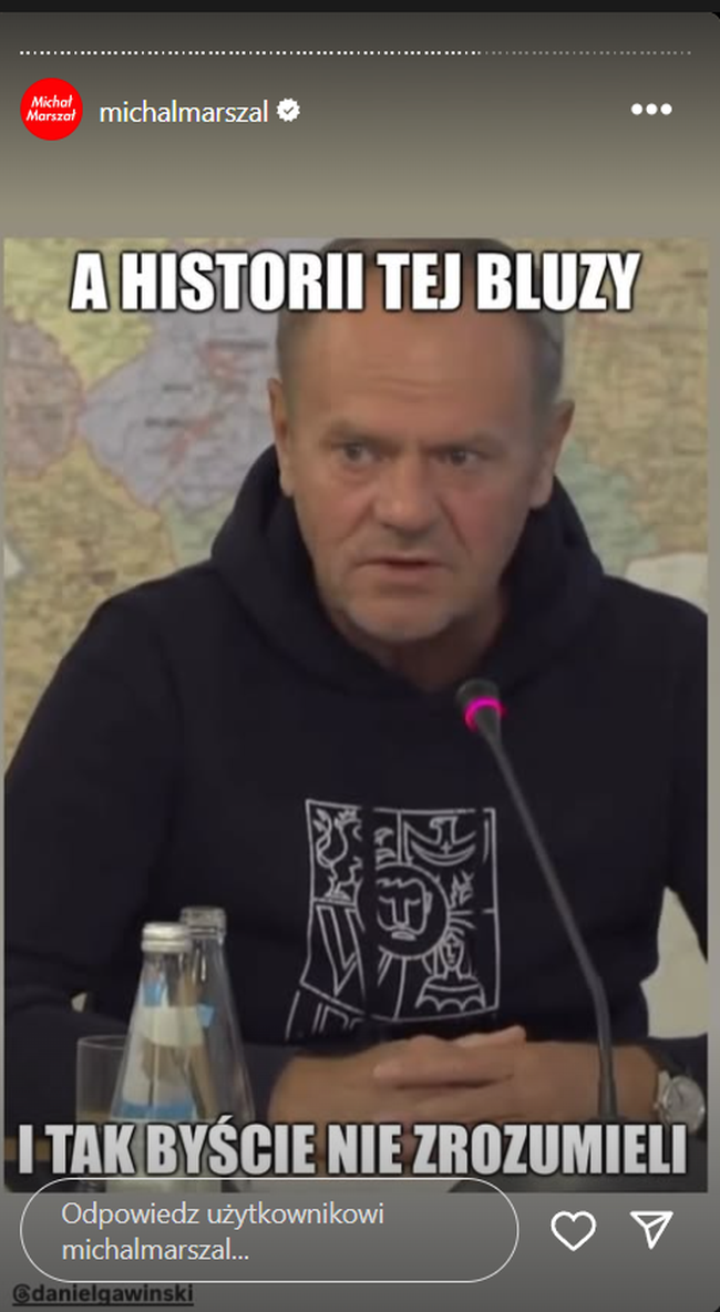 Donaldinho wskoczył w młodzieżową bluzę z kapturem. Wywołał memy