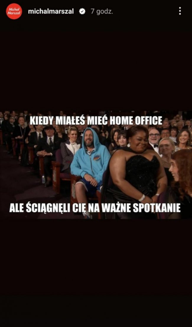 Oscary 2025: Adam Sandler utarł nosa pomarańczowemu. Na galę wpadł w ...